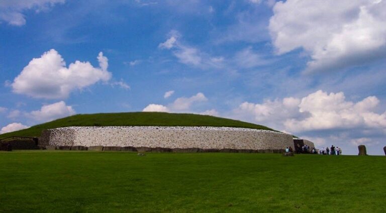 History of Newgrange Stone Age Passage Tomb in Ireland